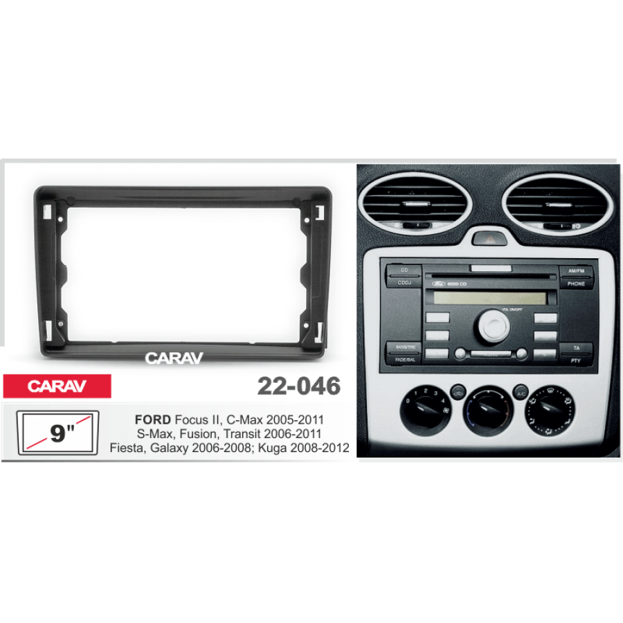 CARAV 22-046 — рамка переходная — Car Stereo — Купить автозвук ...